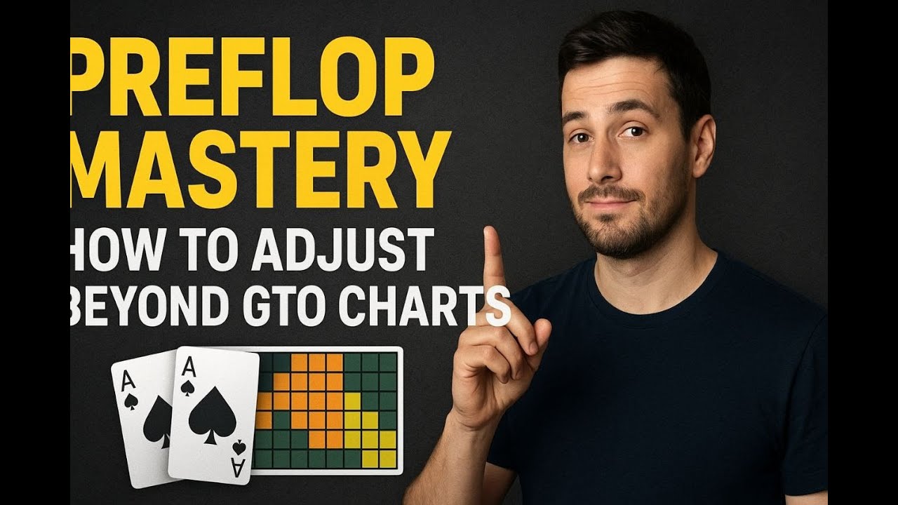 Poker Preflop : How to Adjust Beyond GTO Charts - YouTube