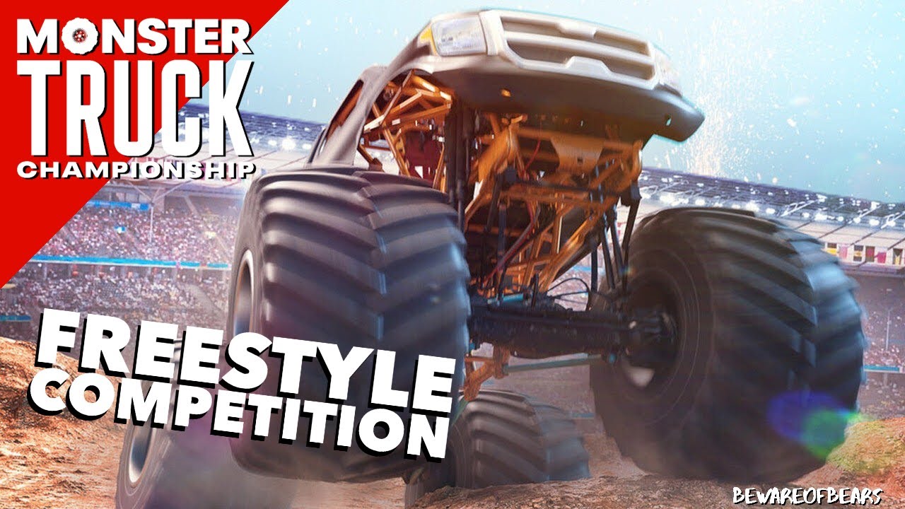 5 Truck Freestyle Competition | Monster Truck Championship [Gameplay ...