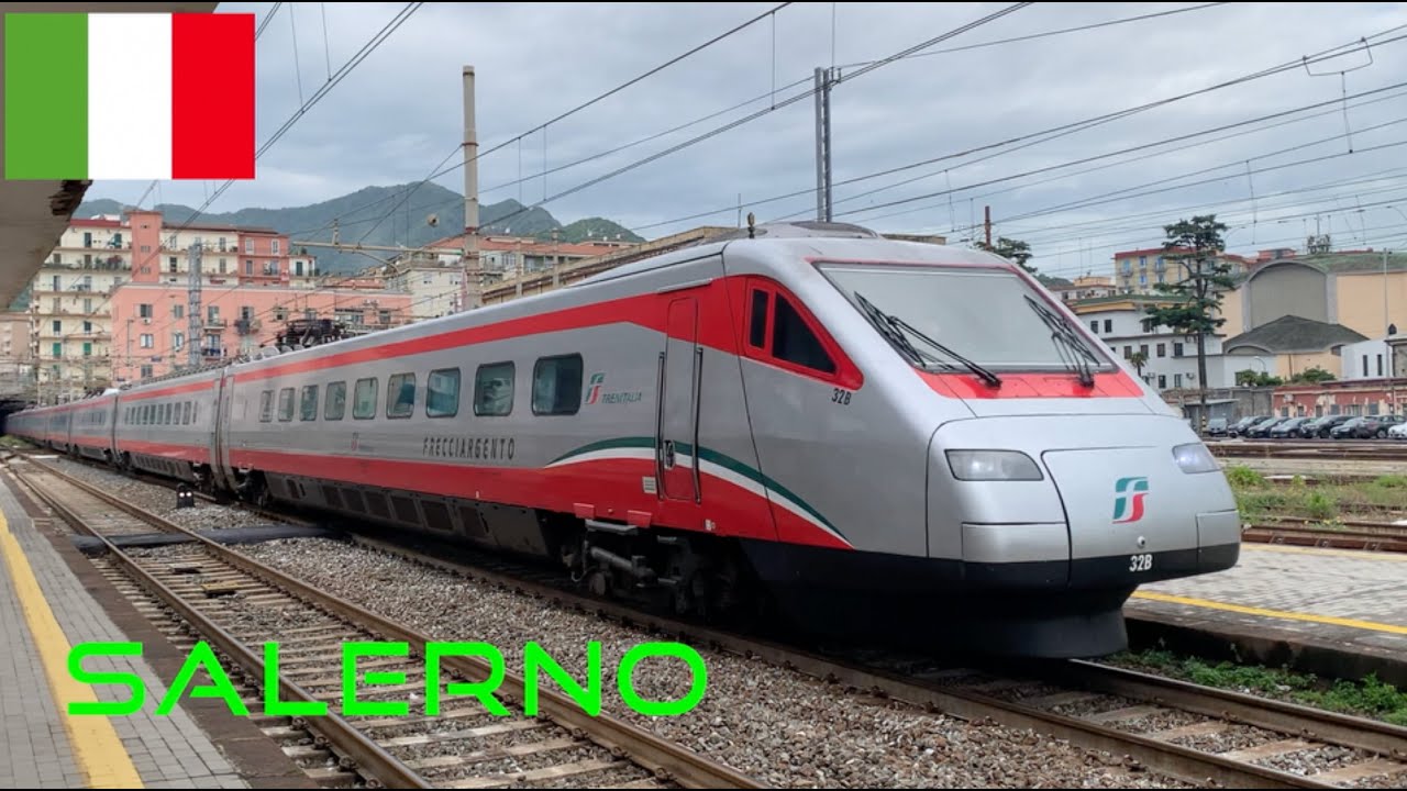 Italian Trains: At Salerno Stazione - Morning - YouTube