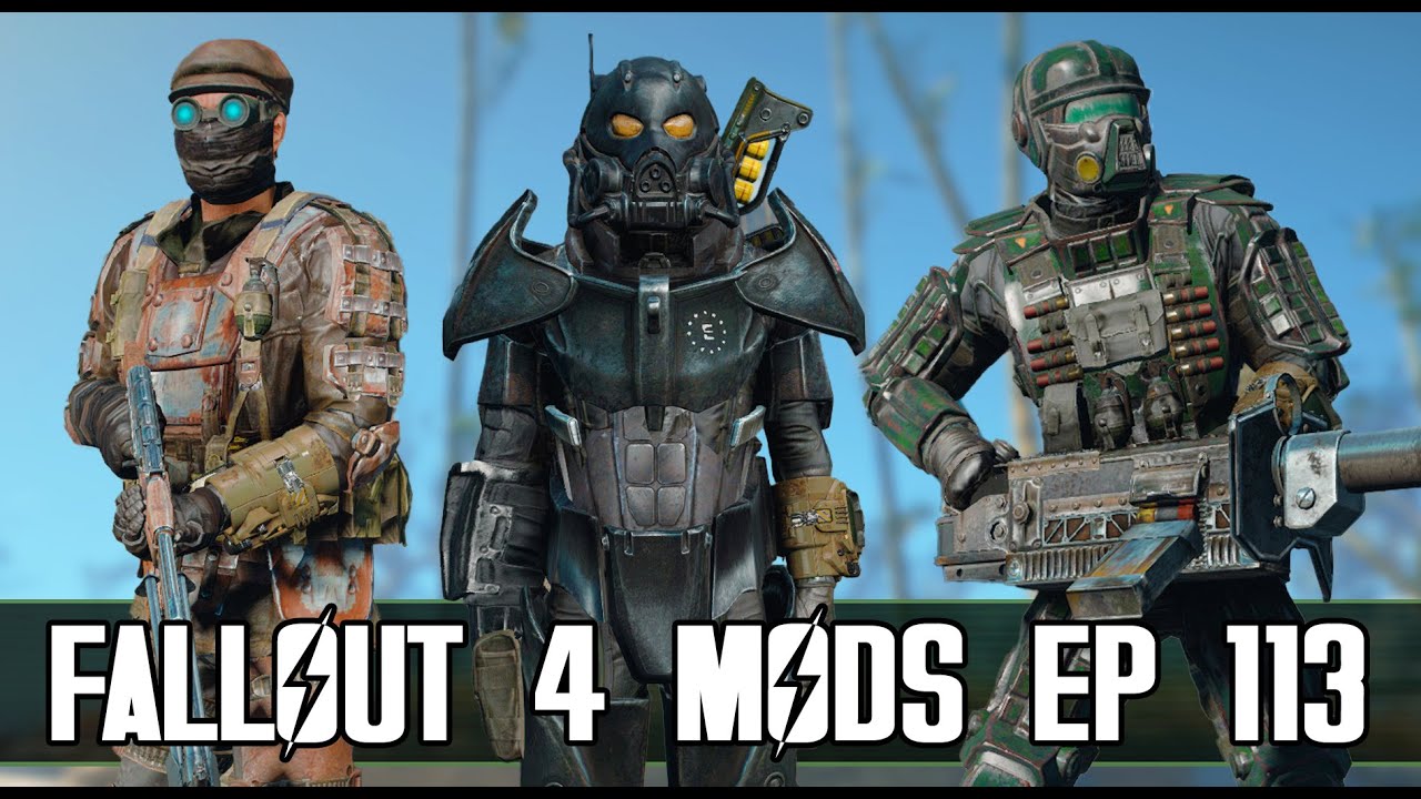 Top 5 Armor Mods This Month - Fallout 4 Mods 113 - YouTube