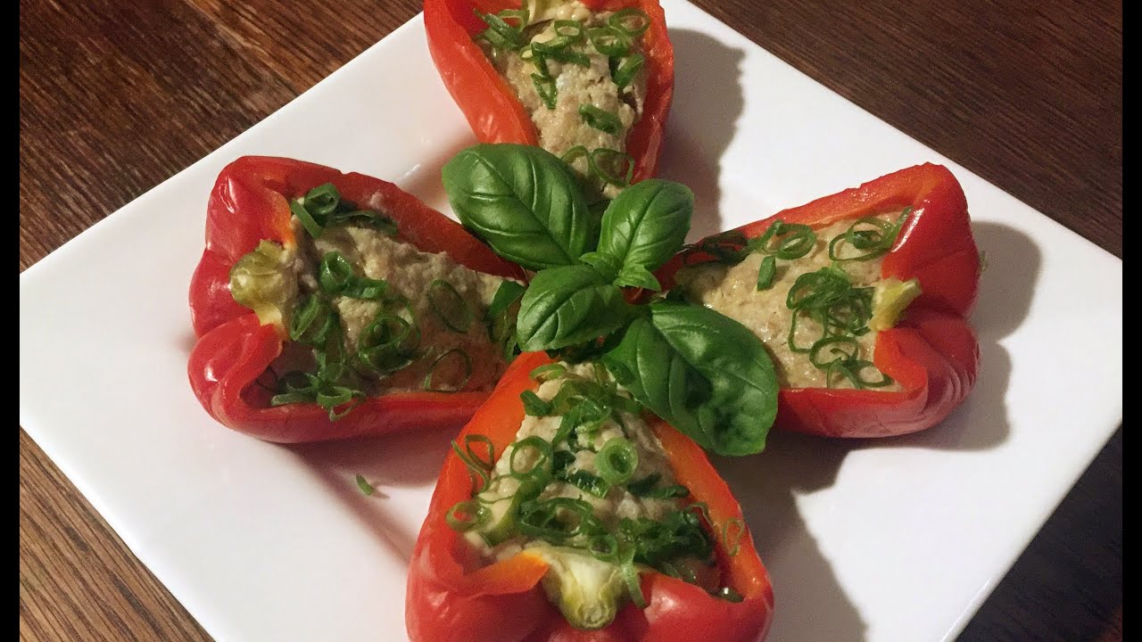 Bell peppers steamed - YouTube