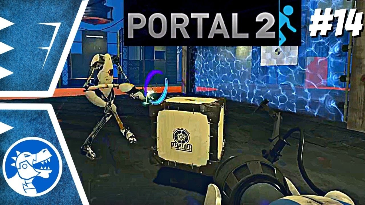 Portal 2 #14 | I Just Kept Running | Co-op Multiplayer and Commentary ...