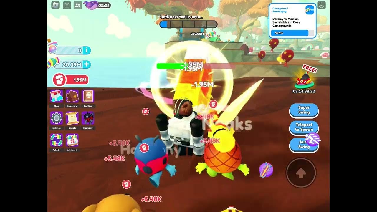 The Code For Harmony (Piñata Smash Simulator) - YouTube