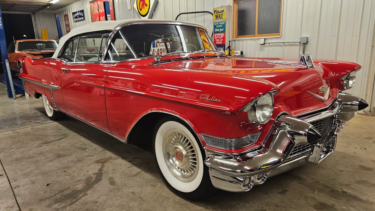 Exterior Walk Around 1957 Cadillac Series 62 Convertible For Sale ...
