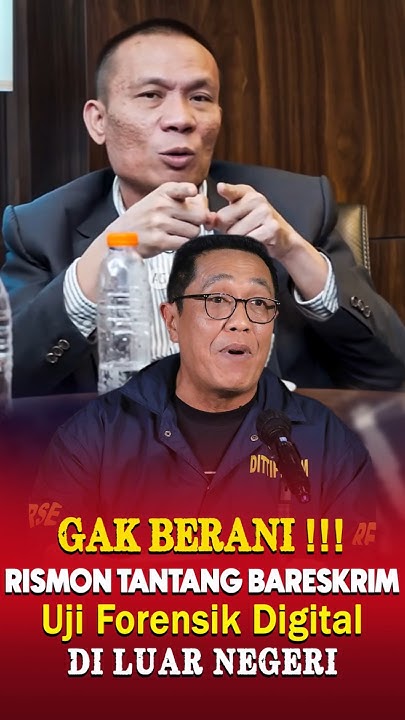 Rismon Tantang Bareskrim Uji Forensik #bareskrim #shorts #ijazah - YouTube