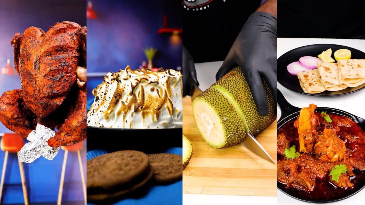 15 Best Food Videos in 10 mins | ASMR Cooking | Crispy Hut - YouTube