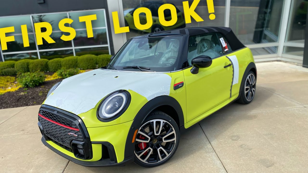 NEW 2022 MINI JCW - FIRST LOOK! - YouTube