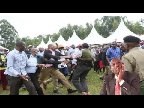 DRAMA!! IN JIVANJEE AFTER A MAN LECTURED FOR DESTROYING PRES RUTO - YouTube