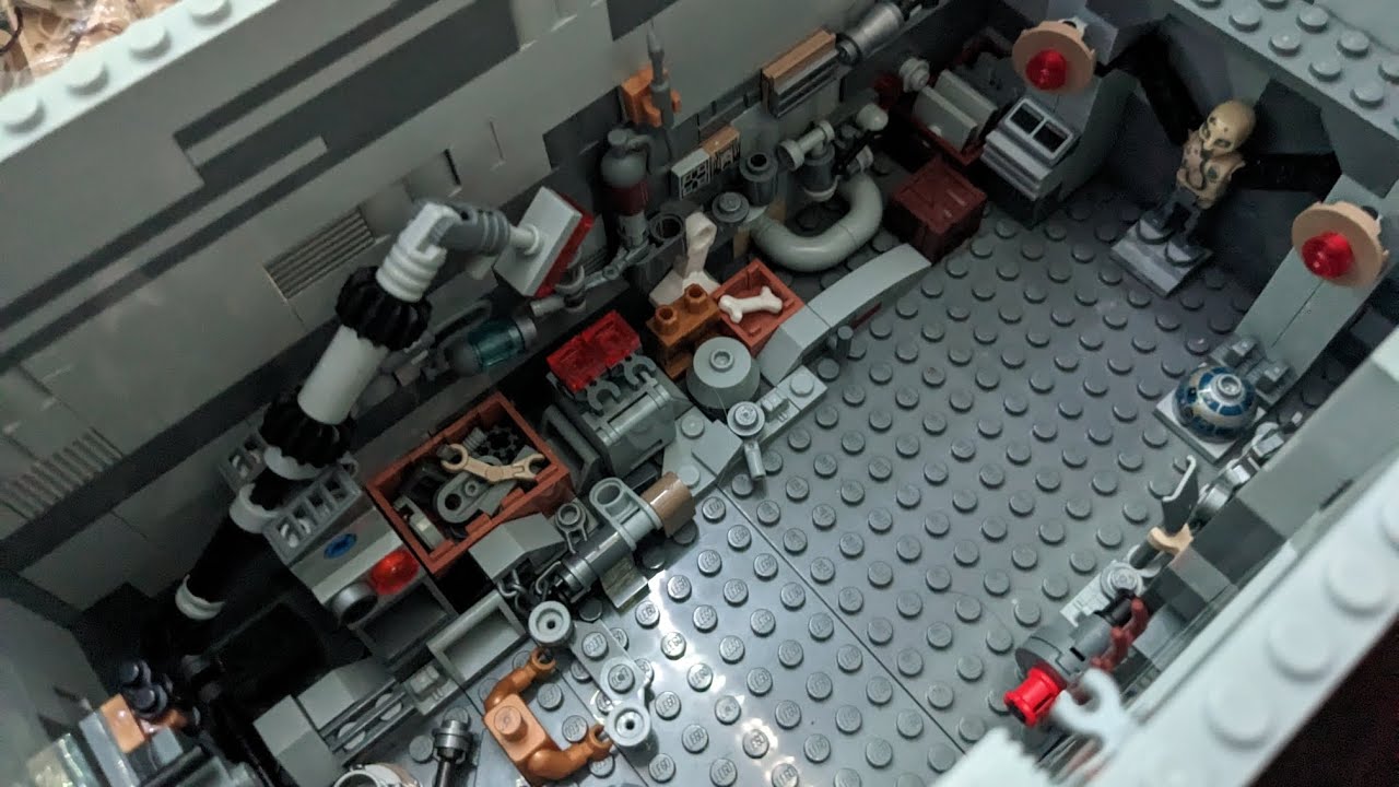 Tatooine Moc episode #19! Jabba's droid room! - YouTube