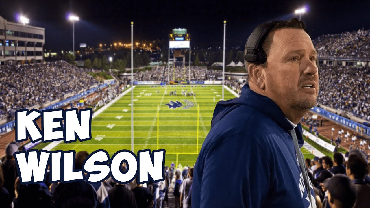 Ken Wilson talks to the press after day 1 of Nevada football fall camp ...