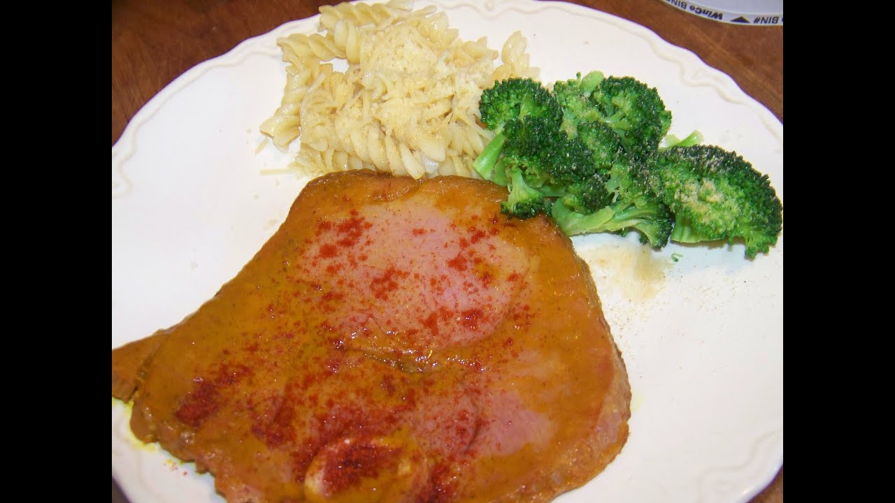 Curry Honey Ham Steak Chef John The Ghetto Gourmet - YouTube
