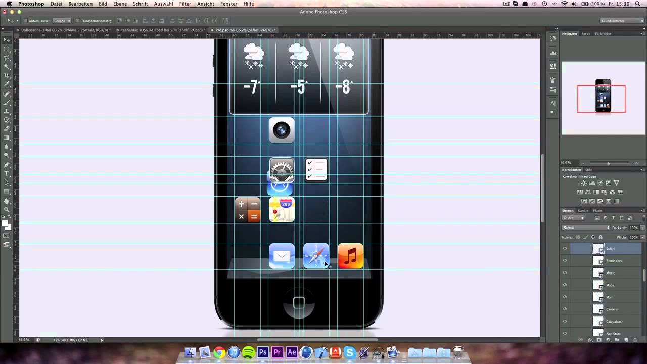 iOS 7 Widget design - YouTube