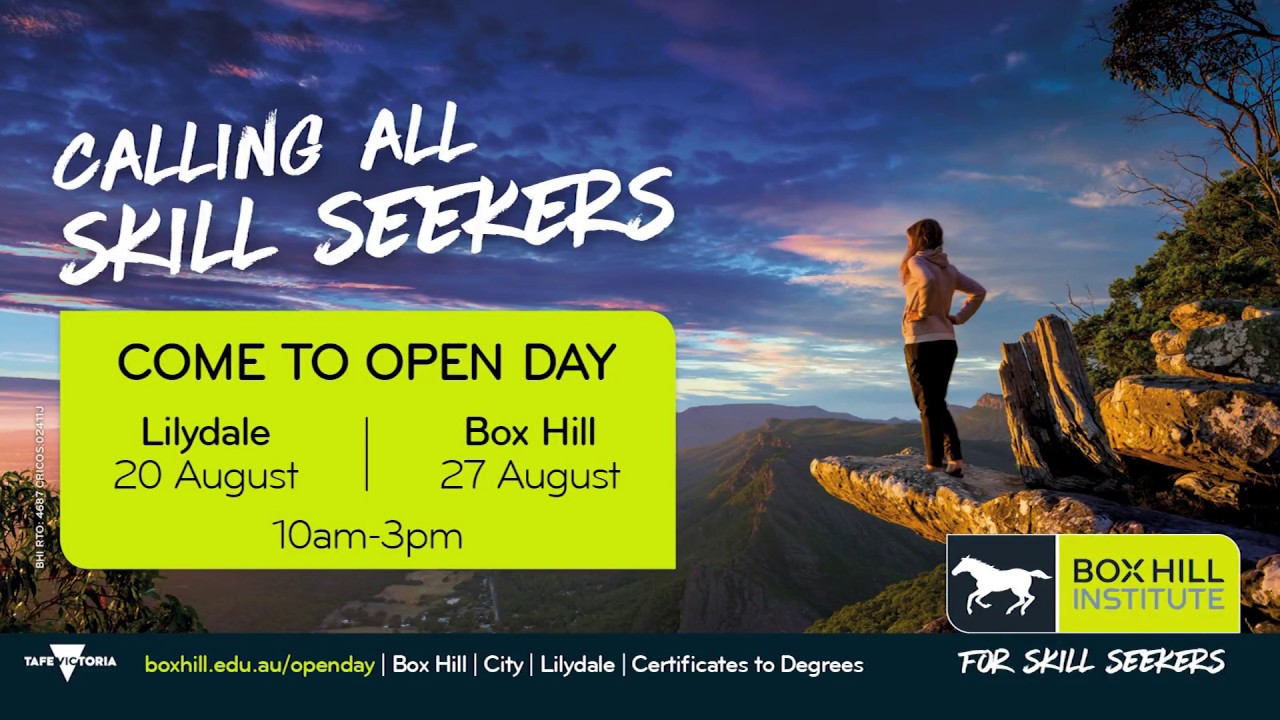 Calling All Skill Seekers to Open Day! - YouTube