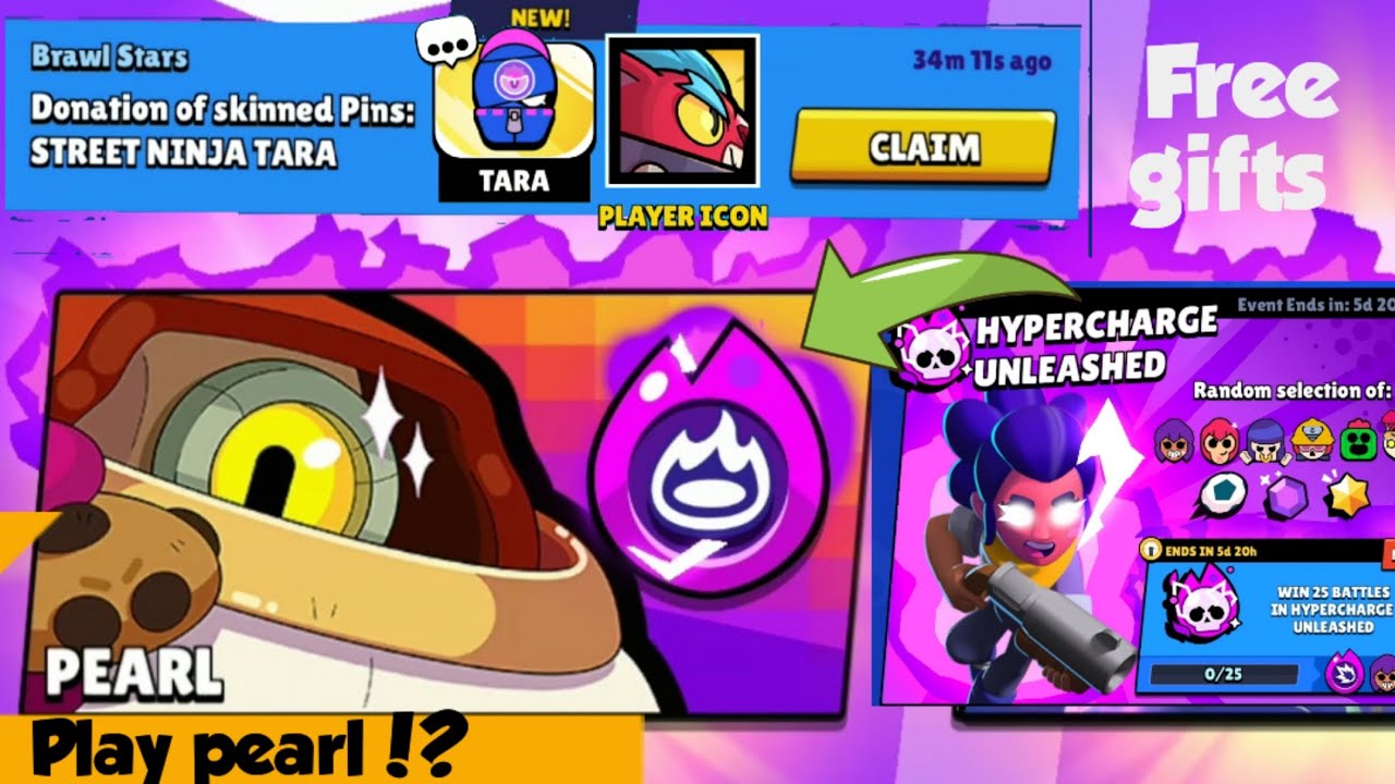 Play Pearl before the brawl pass!, free gifts and much more | Brawl ...