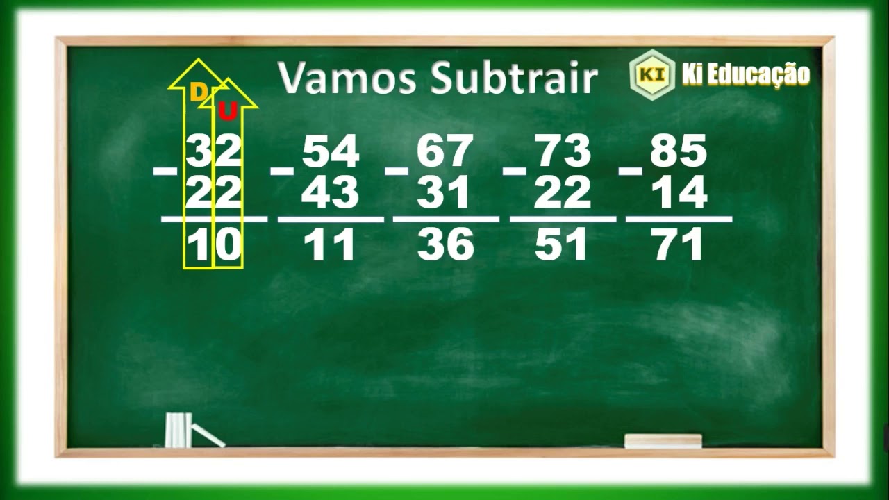 Subtração Aula01 - YouTube