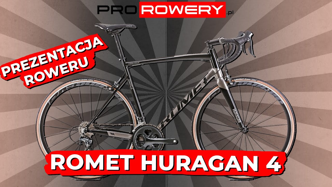 Jaki wybrać ROWER SZOSOWY? + recenzja Romet Huragan 4 - YouTube