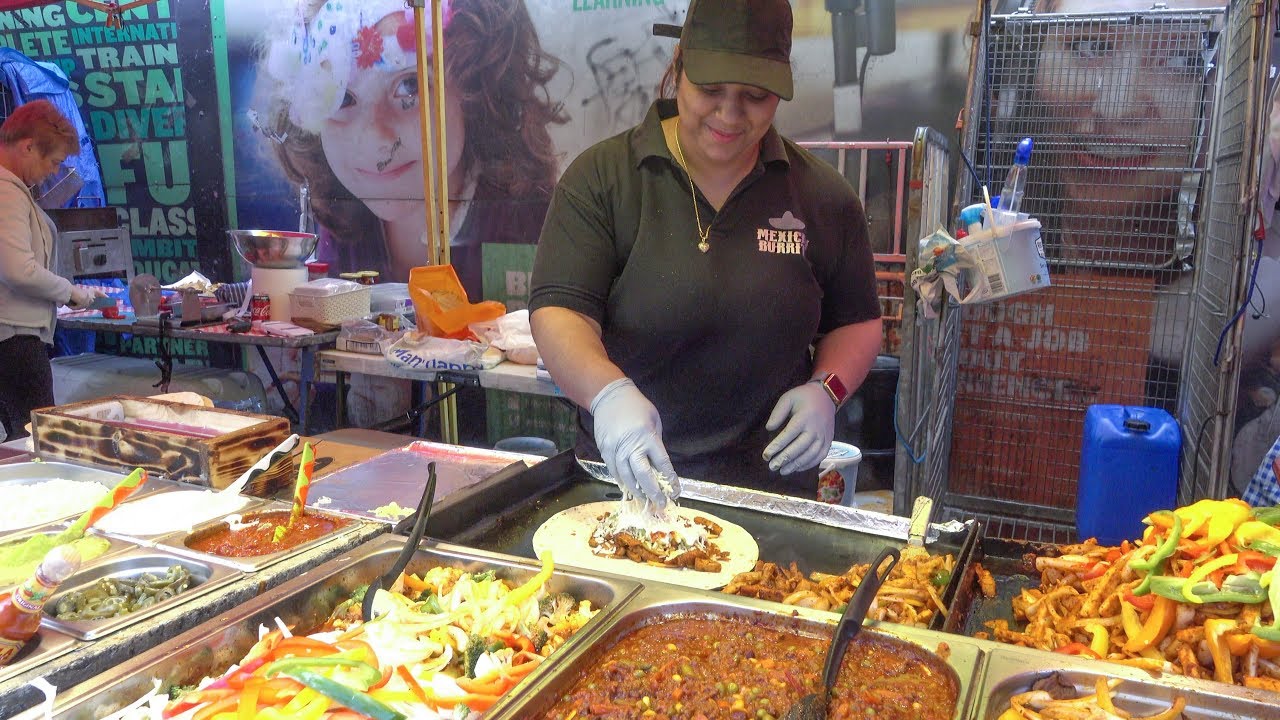 Tex - Mex Colourful Burritos. London Street Food - YouTube
