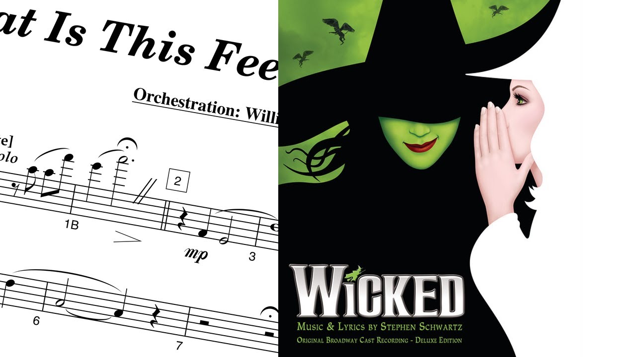 Flute Sheet Music | "What Is This Feeling" | Wicked - YouTube