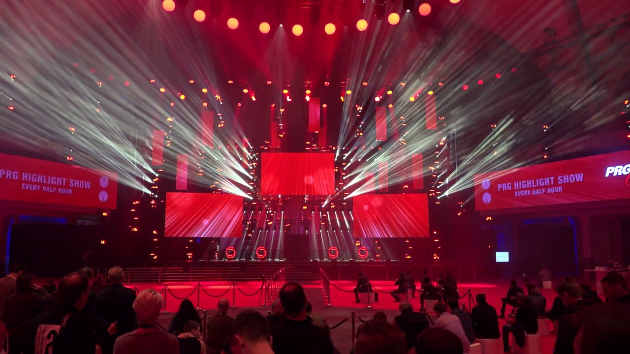 PRG Highlight Show at Prolight+Sound 2018 in the Festhalle, 4K, PRG ...