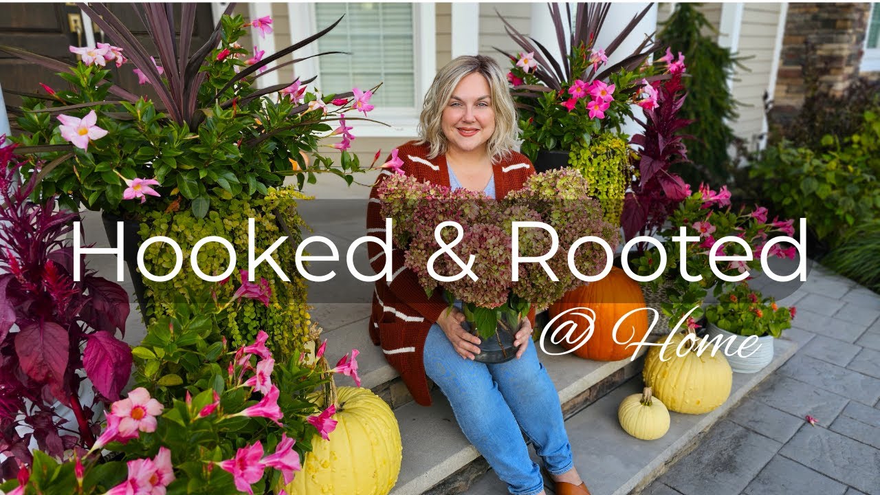 Something new? Change is good: Hooked And Rooted At Home 1 🍂🍁 - YouTube
