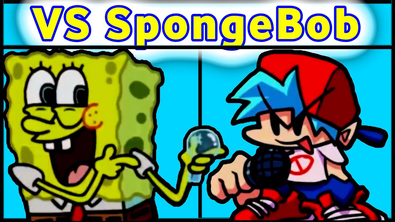 Friday Night Funkin Cartoon Clash DEMO VS SpongeBob - YouTube