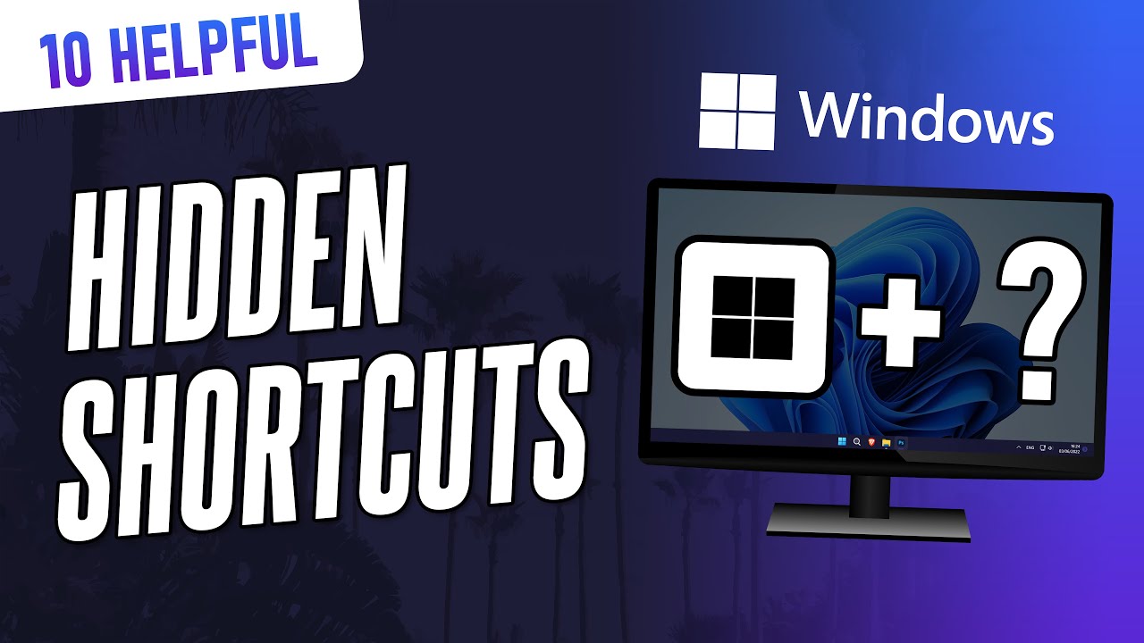 10 Helpful Windows Keyboard Shortcuts You Might Not Know - YouTube