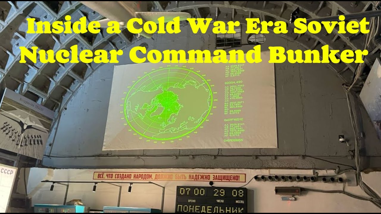 Inside a Cold War Soviet Nuclear Command Bunker - YouTube