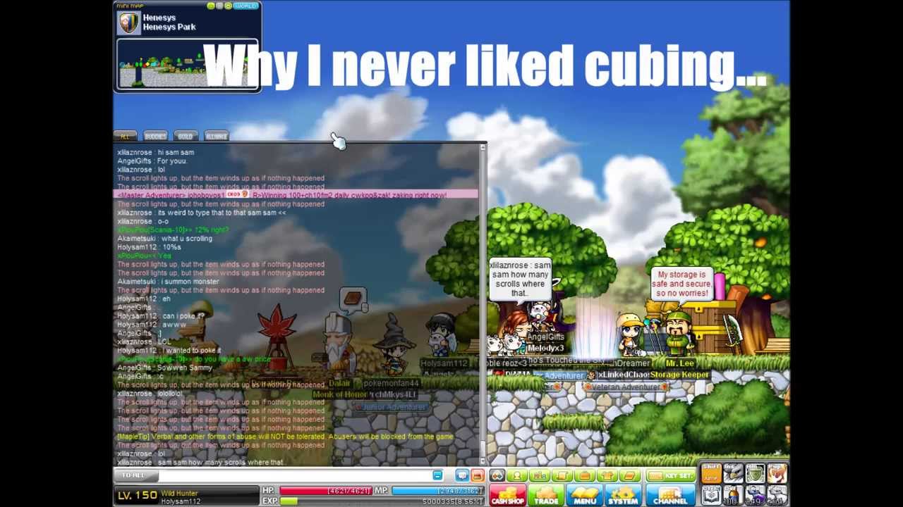 [Short Film] Maplestory Cubing - YouTube