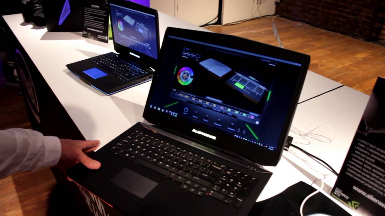 Alienware 17 Gaming Laptop with Intel Haswell, Nvidia Geforce - YouTube