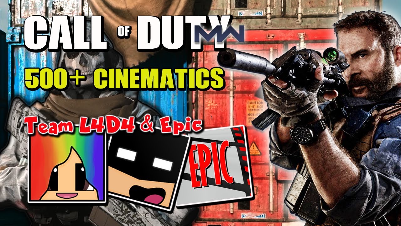 Call Of Duty Modern Warfare - 500+ Cinematics - YouTube