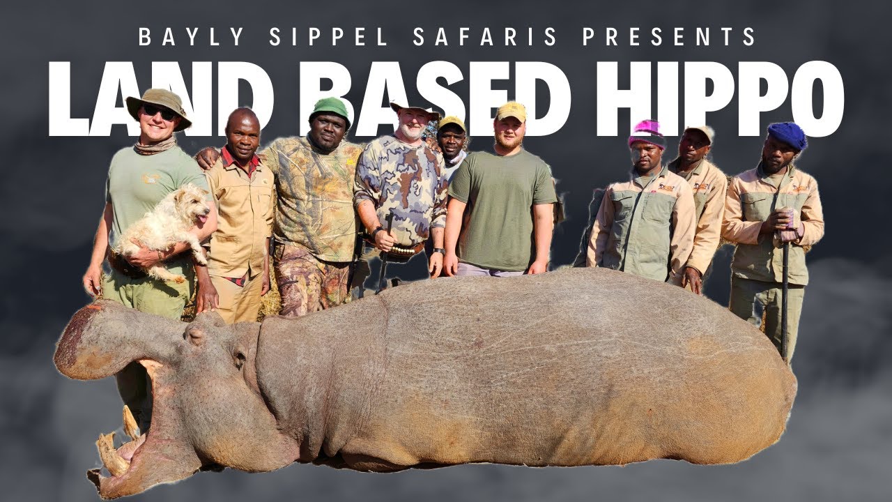 PURE ADRENALINE - Land based Hippo hunt (Full film with interviews ...