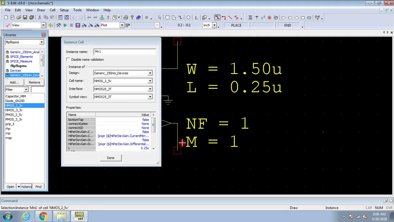 Part 1 : simulation of master slave d flip flop using tanner eda tool ...