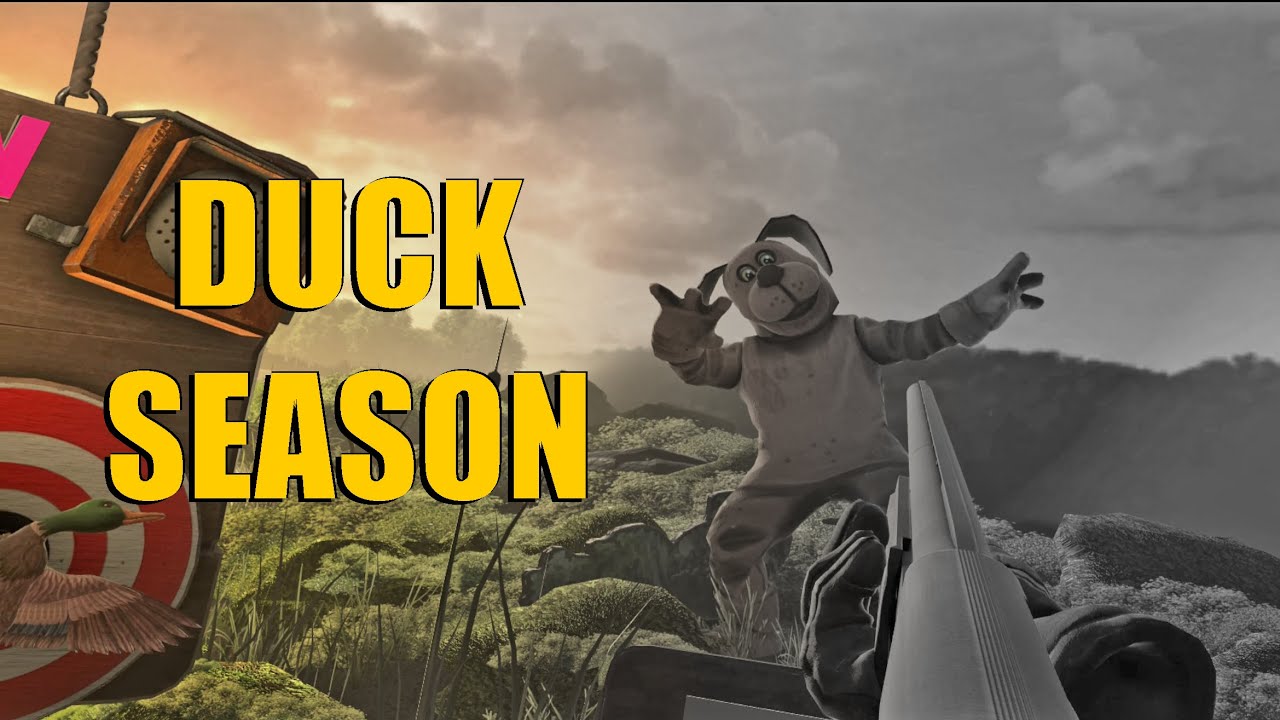 Duck Season First Play - Bad Ending (I suck) - YouTube