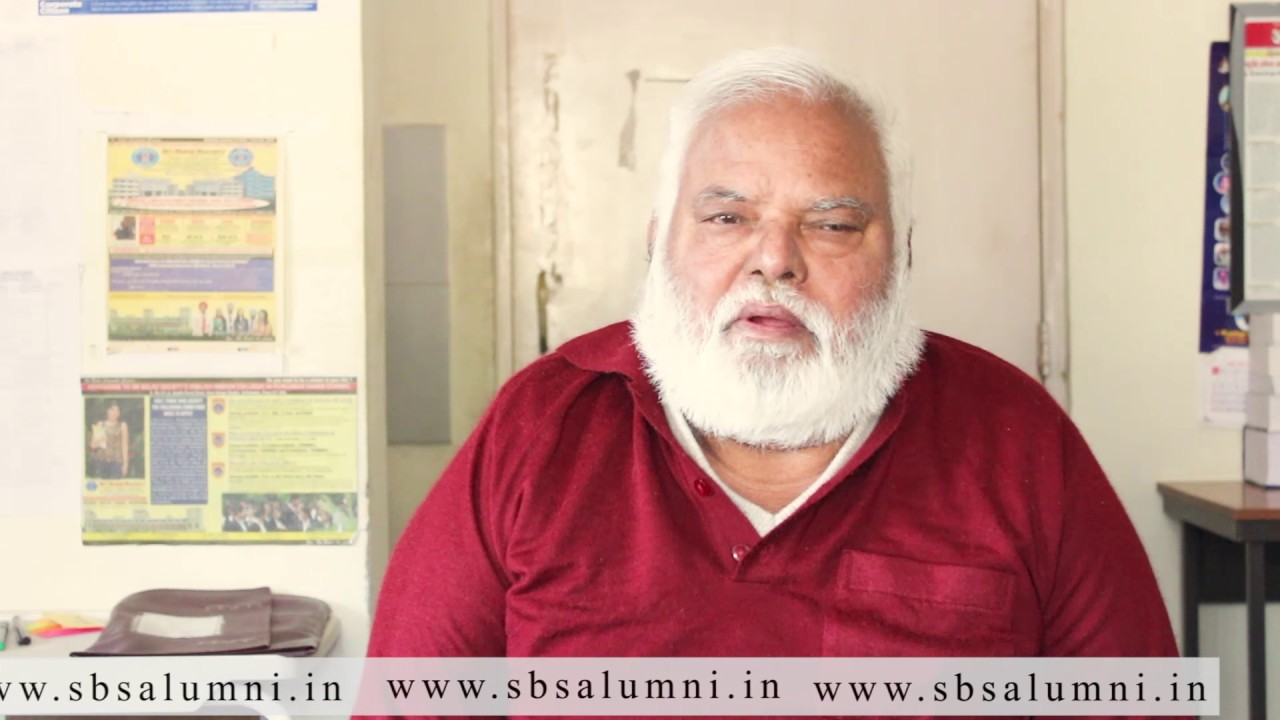 The Honorable & Beloved Founder BALA Sir's Invitation to the Alumni to ...