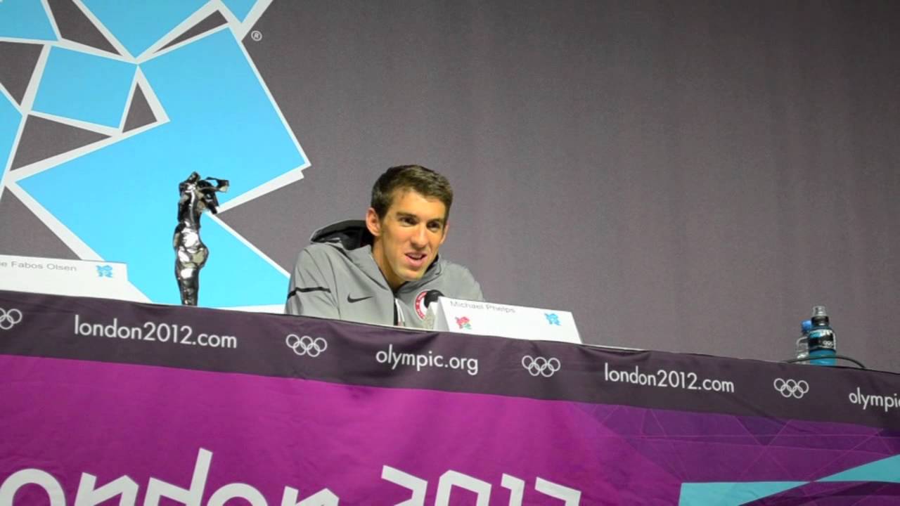 Michael Phelps Final Press Conference - Scripps London - YouTube