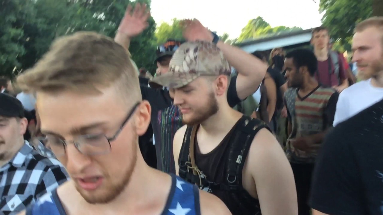 Freedom march Portland Oregon - YouTube