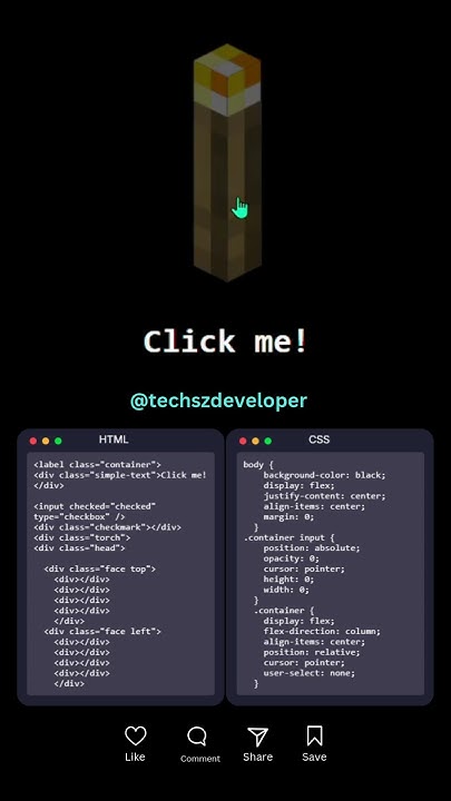 Minecraft Torch Techszdeveloper Coding Webcoding Programminglanguage Automobile Webcode