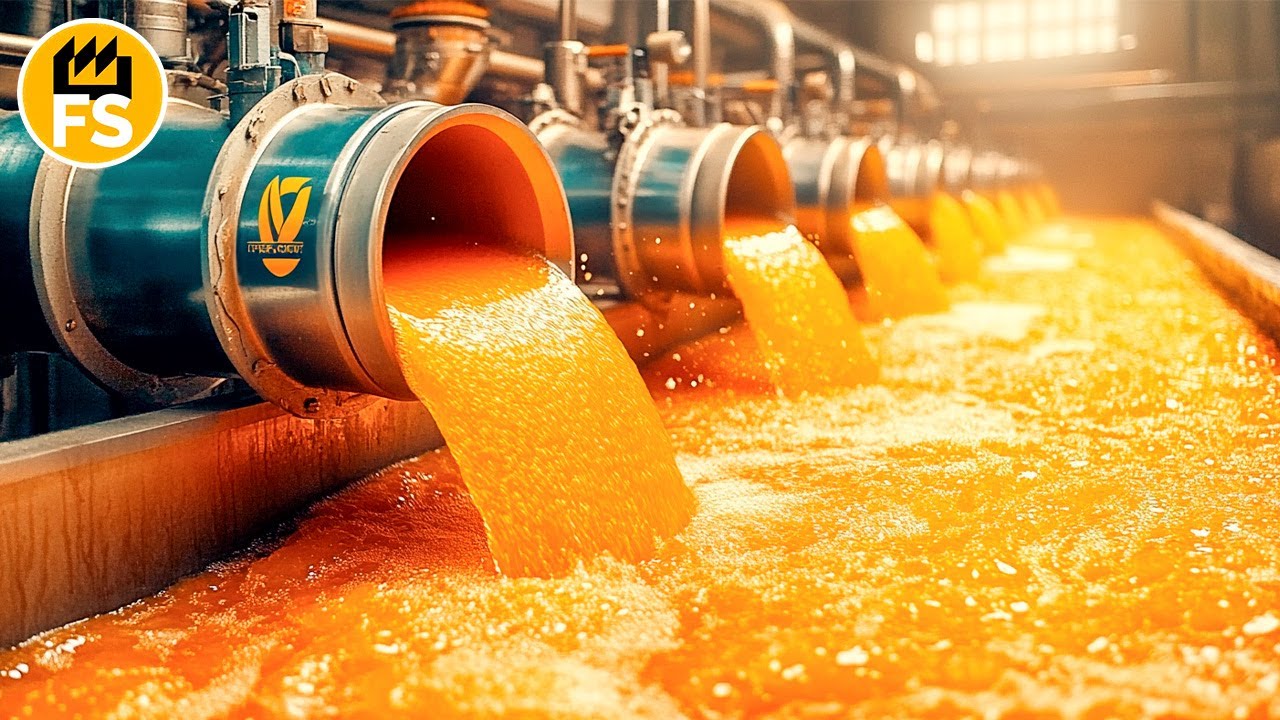 You won't believe how 93 million tons of oranges are turned into your ...