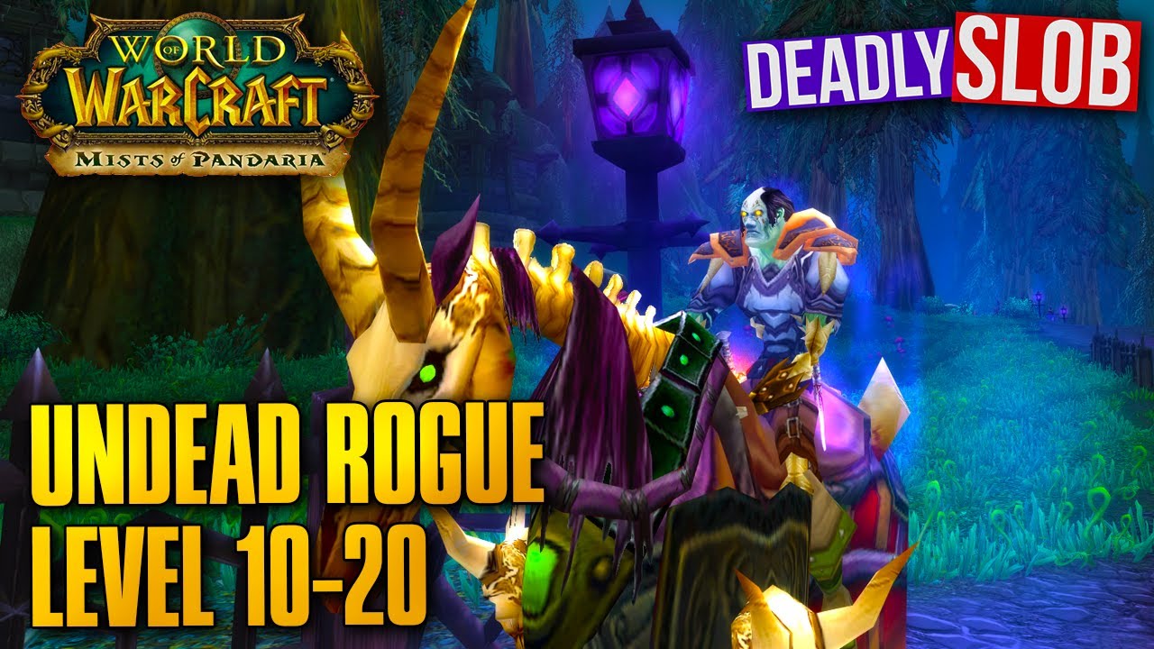 WoW Undead Rogue Leveling Guide - Level 10-20 - YouTube