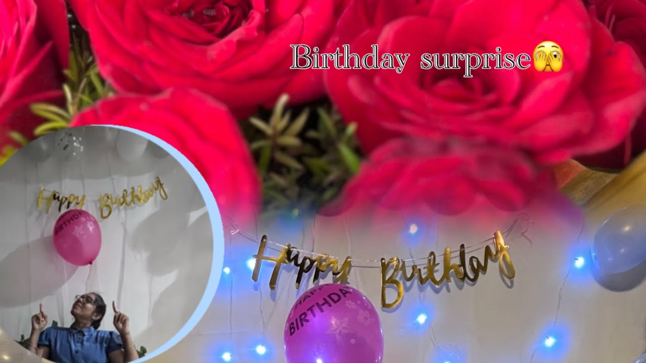 birthday surprise - YouTube