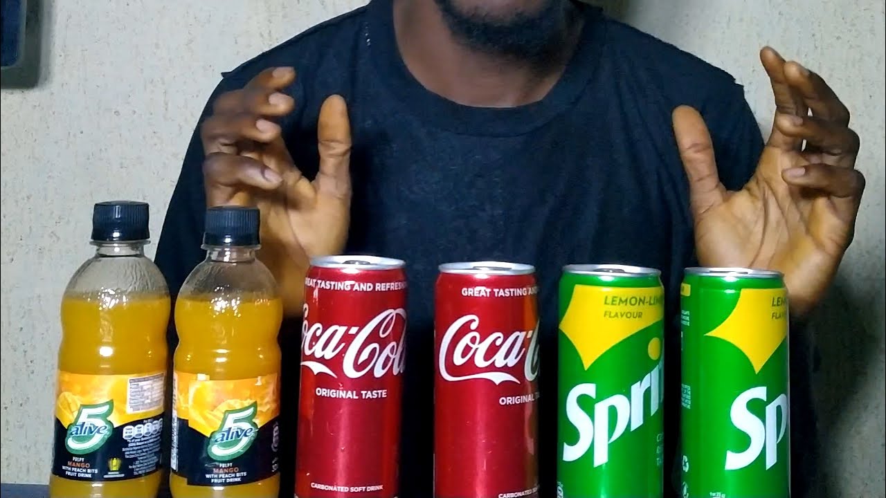 Asmr Drinking Coca Cola chug | Satisfying Asmr Sprite fast chug - YouTube