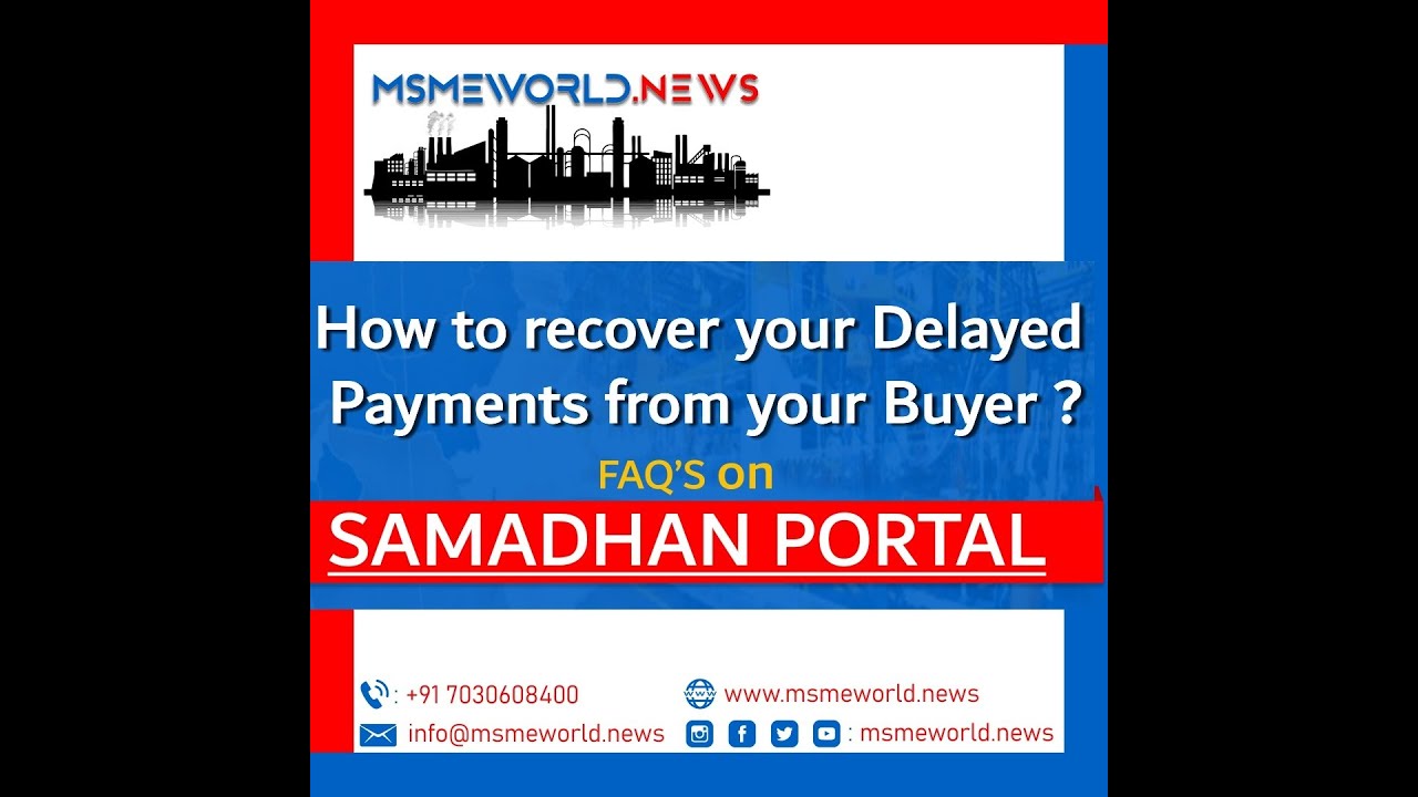 How to recover your Delayed Payments from your Buyer using samadhan ...