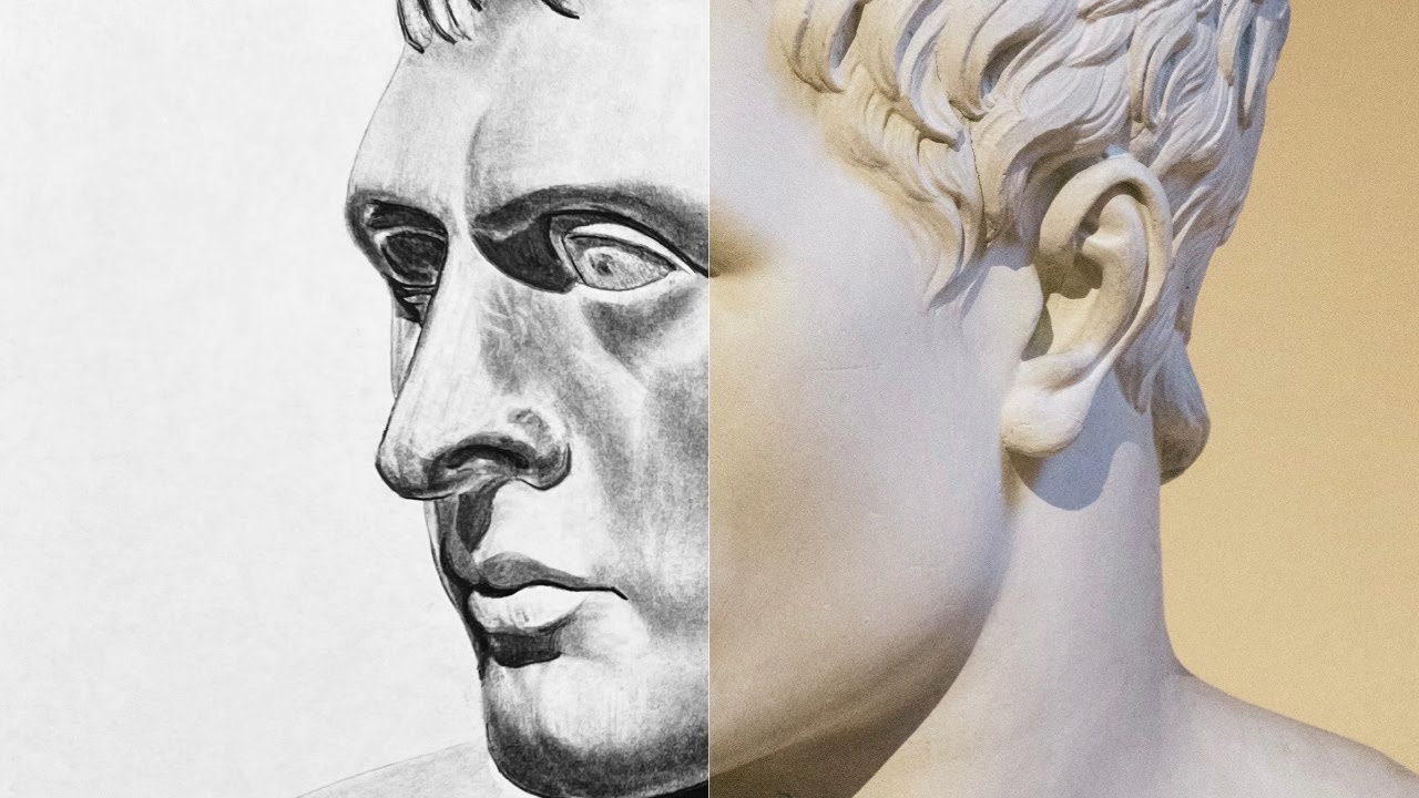 How to Easily Draw a Portrait | Understanding the Loomis Method Part IV ...