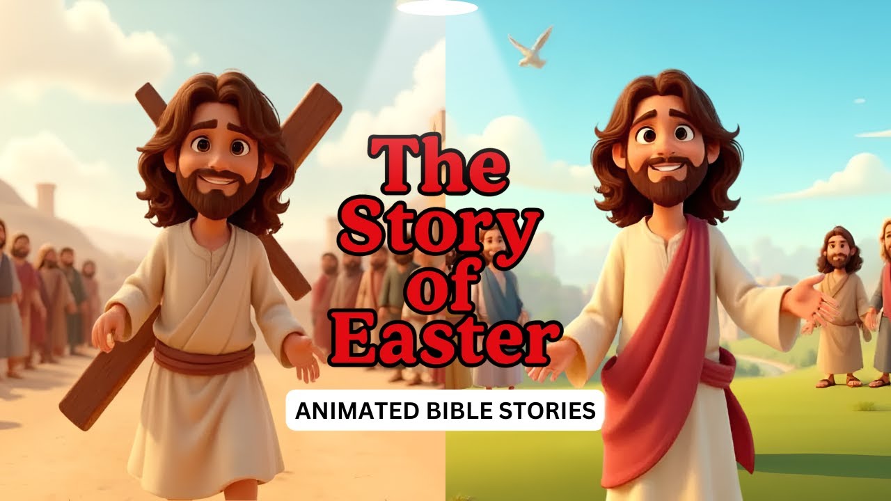 The Story of Easter ️ | Animated Bible Stories | Jesus is Risen - YouTube