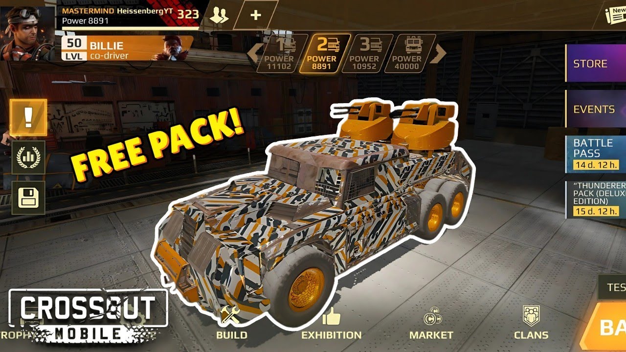 FREE PACK! • Crossout Mobile 3rd Anniversary 🎉 - YouTube