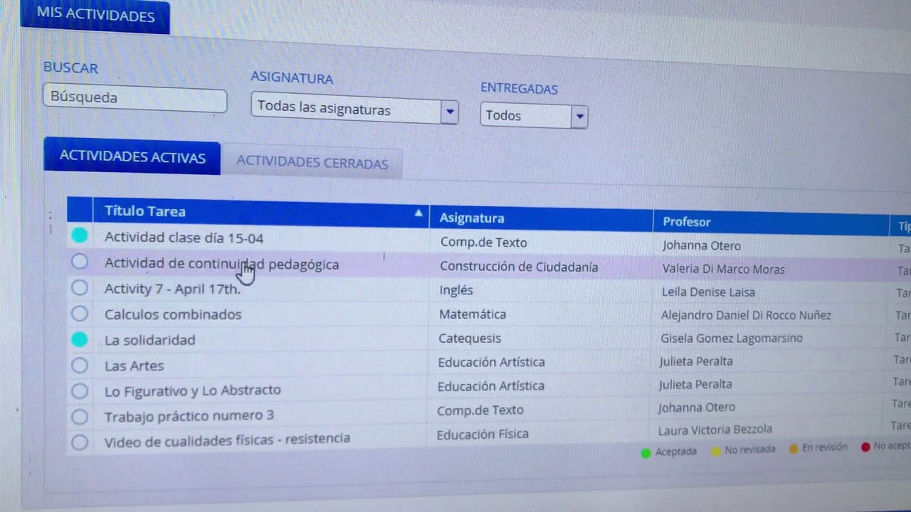 TUTORIAL DE USO DE LA APLICACION COLEGIUM #1 - YouTube