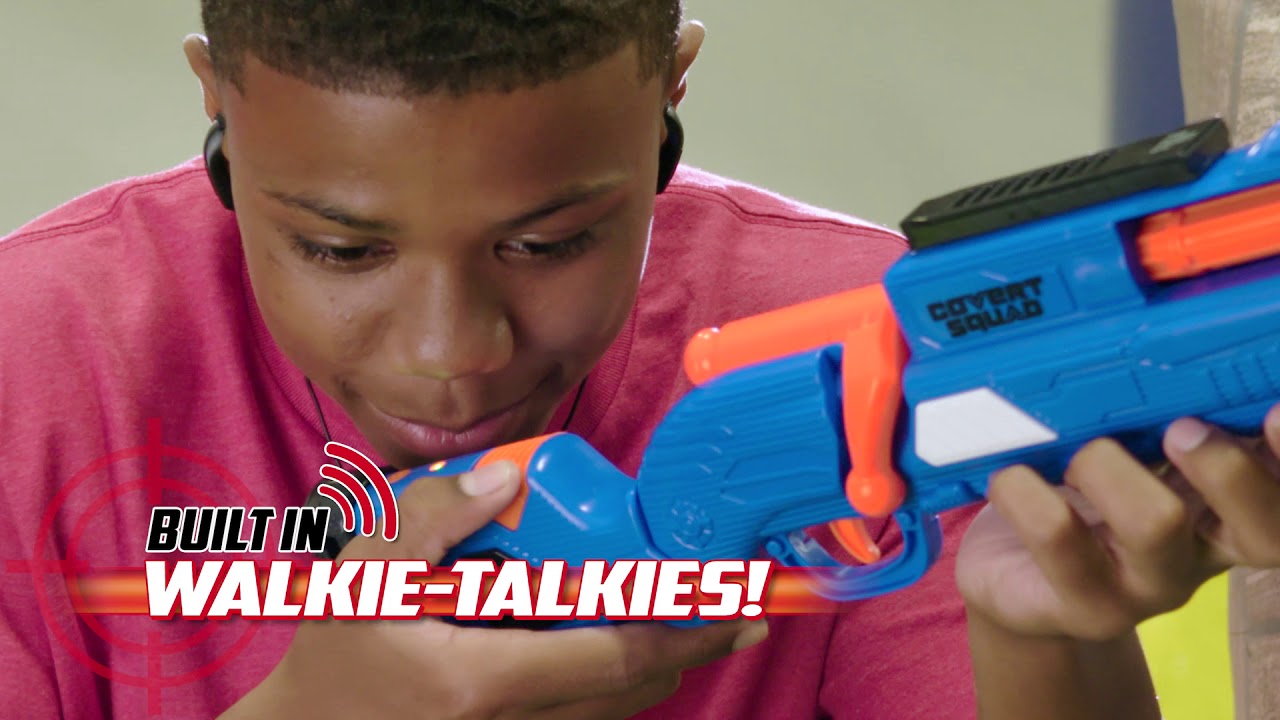 Buzz Bee Toys Air Warriors Covert Squad - YouTube