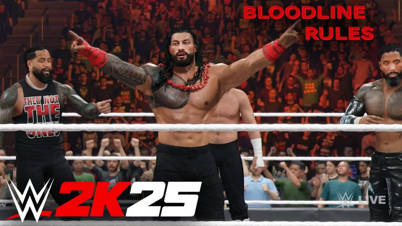 New Bloodline Rules ending Victory Scene! #WWE2K25 - YouTube