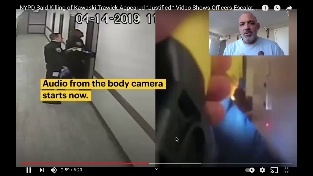 Police Training and Tactics: The Kawaski Trawick shooting in NYC - YouTube