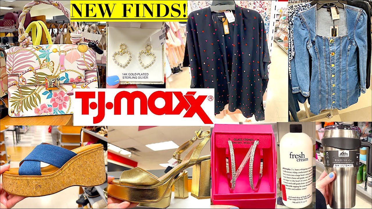 TJ MAXX SHOP WITH ME 2024 | DESIGNER HANDBAGS, SHOES, JEWELRY, CLOTHING ...